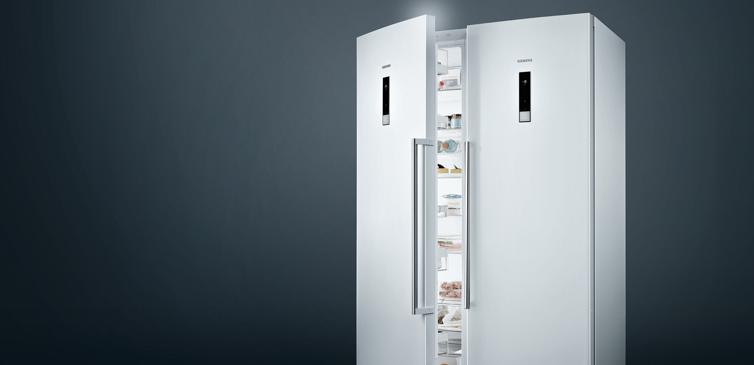 Kuhlschrank Side By Side Glasfront